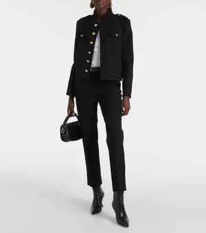 JIMMY CHOO Cycas 80 Leather Ankle Boots