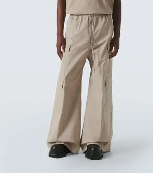 Rick Owens Bellas Cotton-blend Cargo Pants