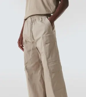 Rick Owens Bellas Cotton-blend Cargo Pants