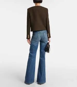 NILI LOTAN Paige Cotton-blend Jacket