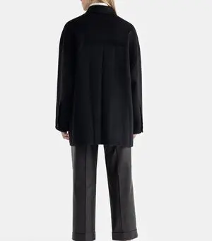 AERON Wool-silk Crane Jacket