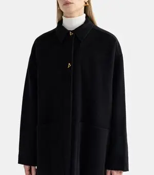 AERON Wool-silk Crane Jacket