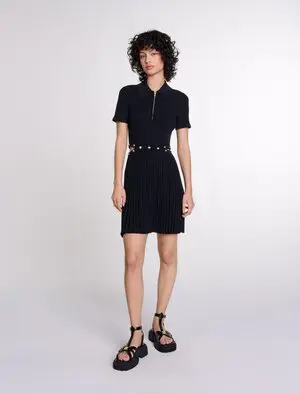 Maje Short Knit Dress