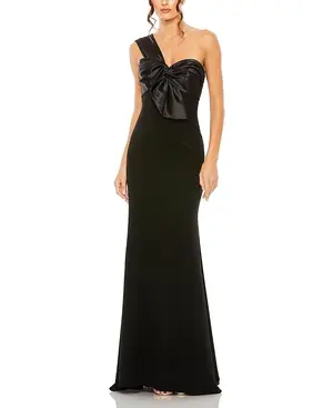 Mac Duggal Bow Shoulder Gown