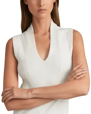 REISS Kimmy Sleeveless Knit Top