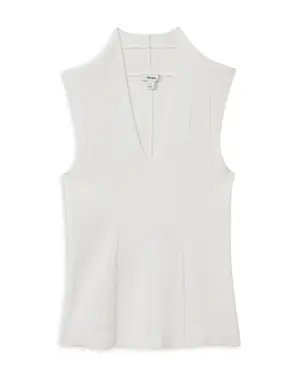 REISS Kimmy Sleeveless Knit Top