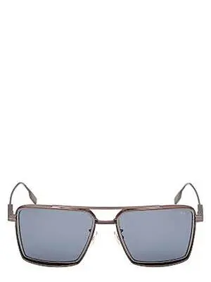 Zegna Aviator Sunglasses - Matte Dark Bronze