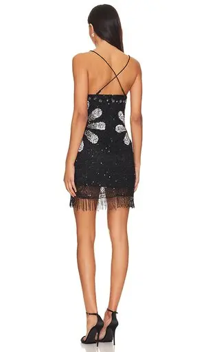 Tularosa Bellini Sequin Mini Dress - Black
