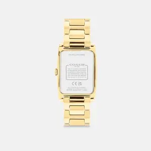 COACH Reese Watch Tone, Crystal Embellished - Gold