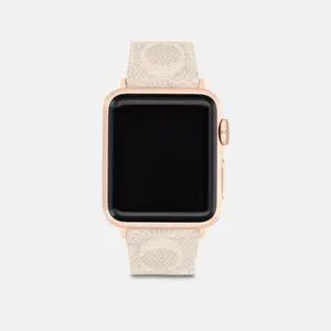 COACH® Apple Watch Strap 38mm And 40mm - Sand