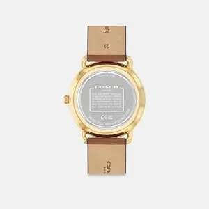 COACH Elliot Watch, 41mm - Saddle/navy