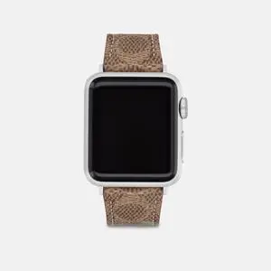 COACH® Apple Watch Strap, 38mm And 40mm - Tan