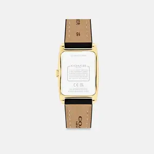 COACH Reese Watch, 24mm X 35mm - Black