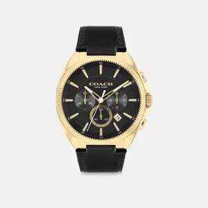 COACH Jackson Chronograph Watch - Black