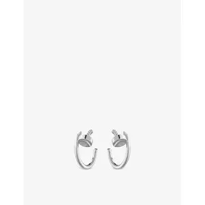 Cartier 18ct White Gold Juste Un Clou Earrings