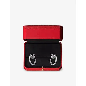 Cartier 18ct White Gold Juste Un Clou Earrings