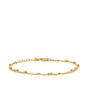 MISSOMA Double Chain Bracelet - Gold