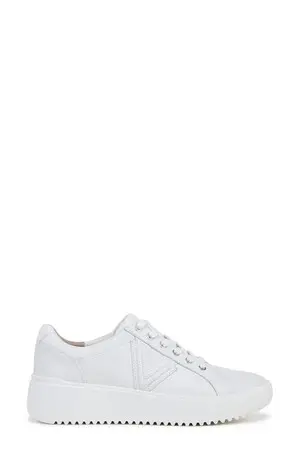 Vionic Kearny Platform Sneaker - Smooth White