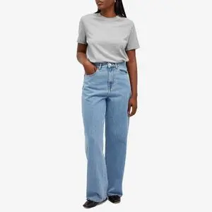 RÓHE Slub Melange Cotton T-shirt