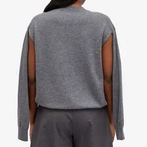 RÓHE Crew Neck With Open Armhole