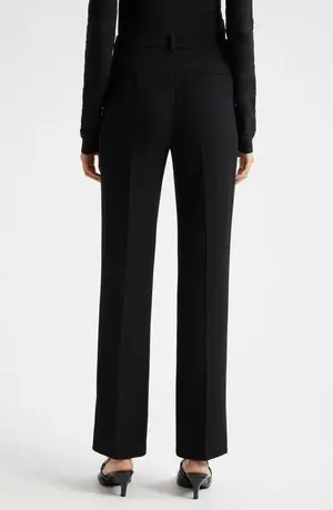 Emporio Armani Techno Gabardine Straight Leg Trousers