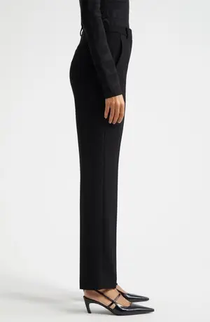 Emporio Armani Techno Gabardine Straight Leg Trousers