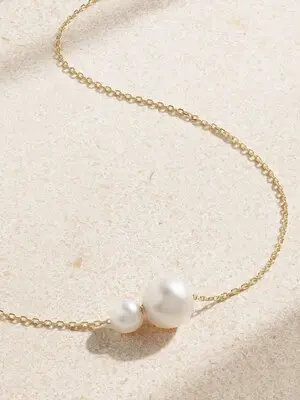 Mizuki 14-karat Freshwater Pearl Necklace