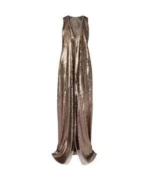 Rick Owens Dustulator' Sequined Silk Gown