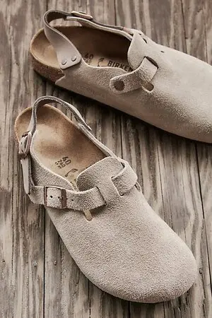 BIRKENSTOCK Tokio Clogs - Taupe