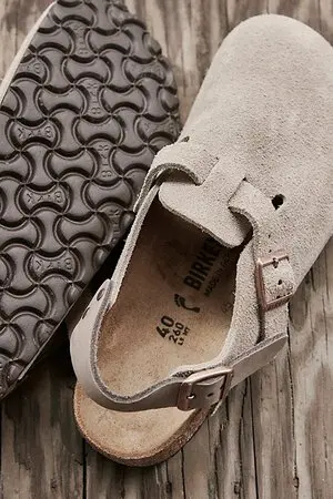 BIRKENSTOCK Tokio Clogs - Taupe