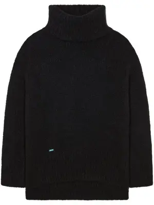 Alanui Roll-neck Jumper - Black