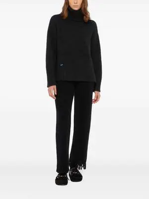Alanui Roll-neck Jumper - Black