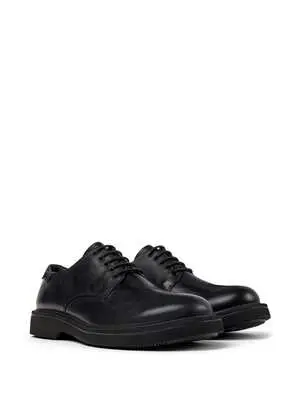 Camper Norman Leather Derby Shoes - Black