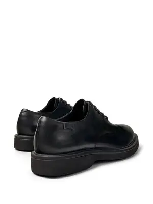 Camper Norman Leather Derby Shoes - Black