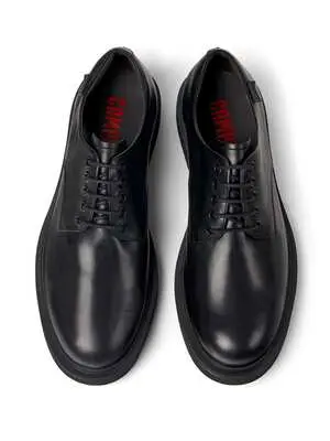 Camper Norman Leather Derby Shoes - Black