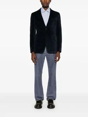 Etro Paisley-print Velvet Blazer