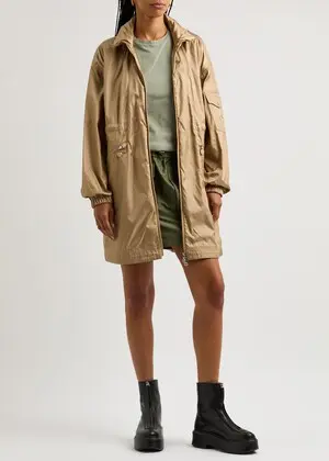 Moncler Adhemar Nylon Parka - Beige