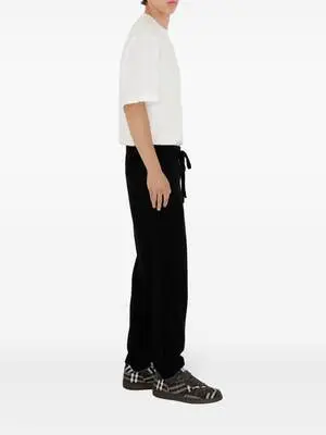 Burberry Cashmere Jogging Pants - Black