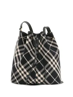 Burberry Check Bucket Bag