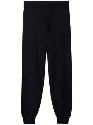 Burberry Cashmere Jogging Pants - Black