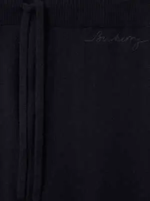 Burberry Cashmere Jogging Pants - Black