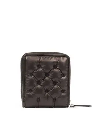 MAISON MARGIELA Leather Zip Around Wallet - Brown
