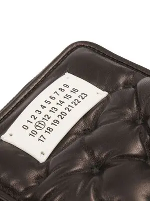 MAISON MARGIELA Leather Zip Around Wallet - Brown