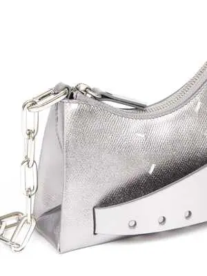 MAISON MARGIELA Snatched Hobo Bag - Silver