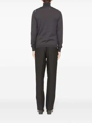 MAISON MARGIELA High-neck Merino-wool Sweater