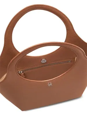 COURREGES Holy Medium Tote Bag - Brown