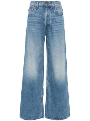 MOTHER Recycled Cotton-lyocell Blend Denim Jeans