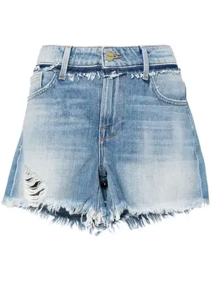 FRAME Le Garçon Denim Shorts