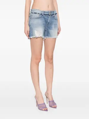 FRAME Le Garçon Denim Shorts
