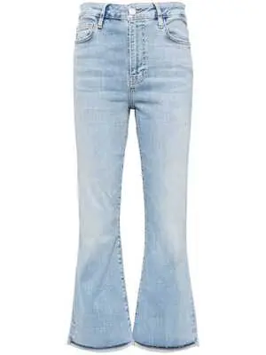 FRAME Le Crop Mini Fraied Jeans